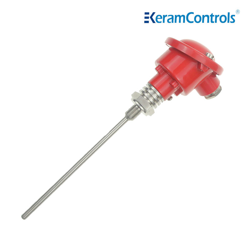 0-10V IP65 Temperature Sensor Transmitter PT100 For Water Or Oil PT500 ...