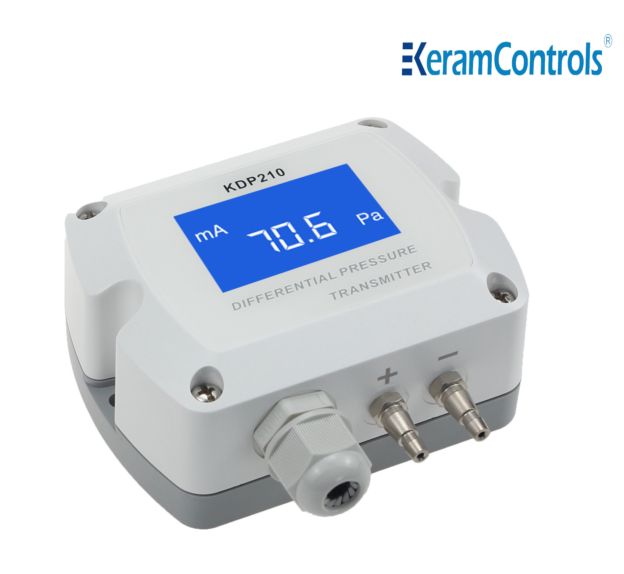 0-±10000pa Differential Pressure Level Transmitter For Monitoring Gas ...