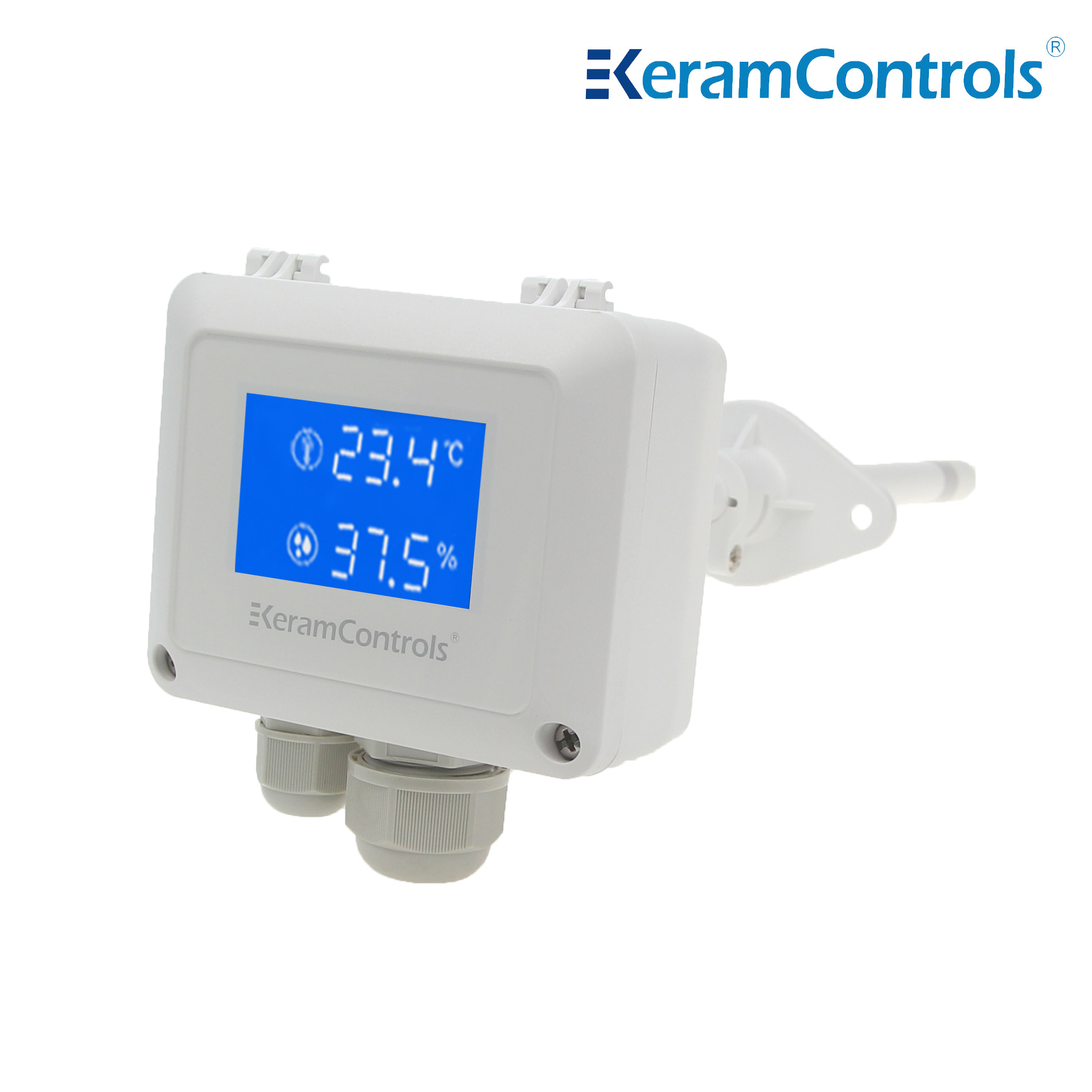 4-20mA LCD Display Temperature Humidity Transmitter For Hvac