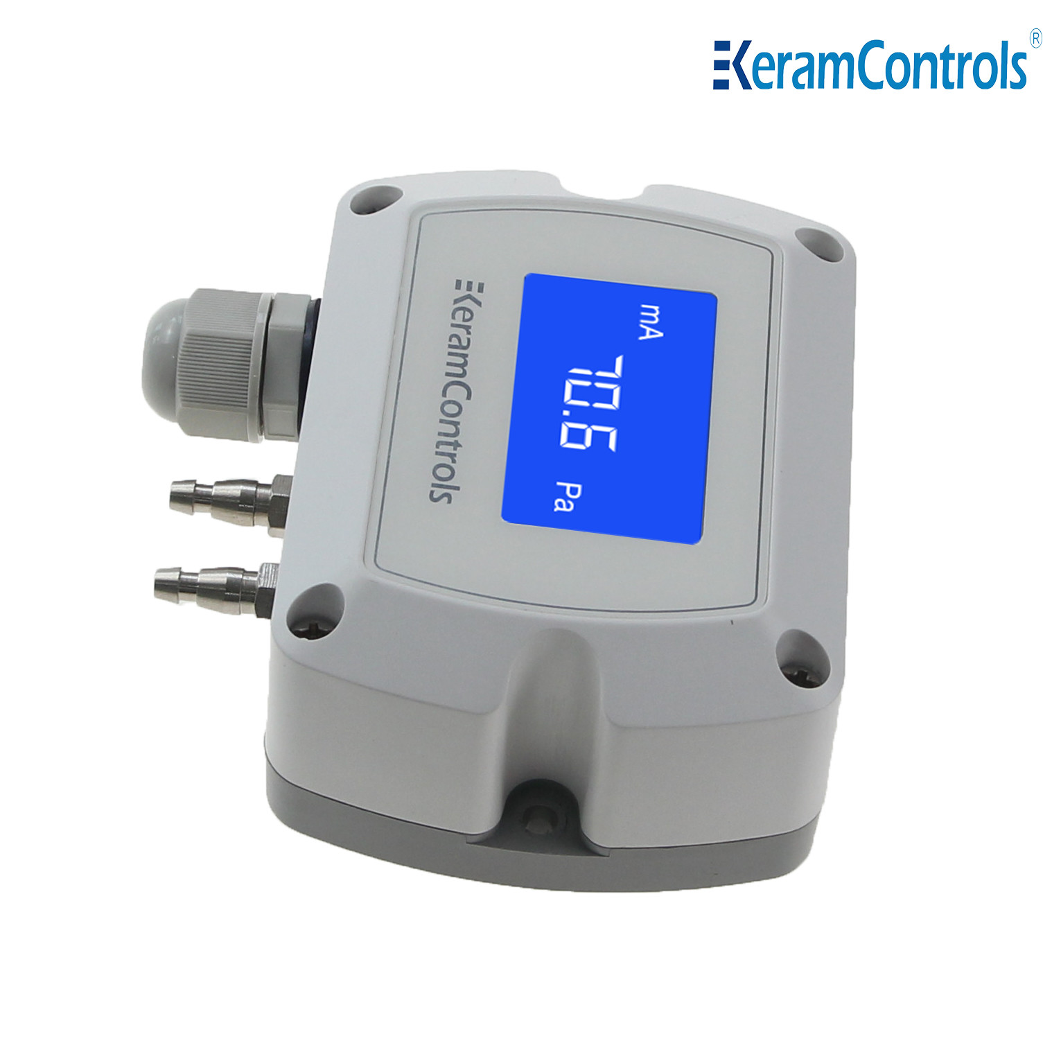 100Pa DPT Differential Pressure Transmitter 1000Pa 4-20mA Building ...