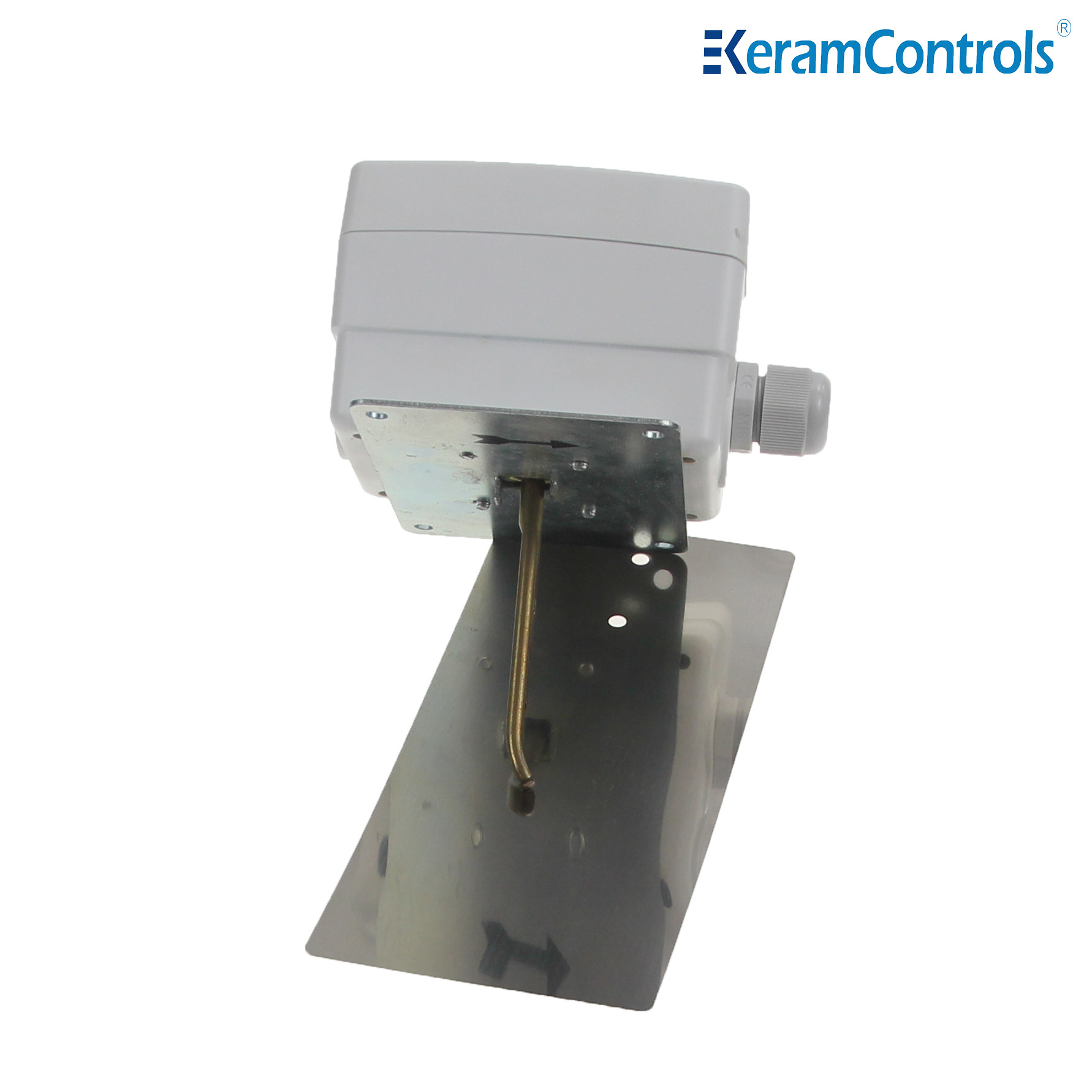 White SPDT 15 8A Air Flow Pressure Switch 24V 250V